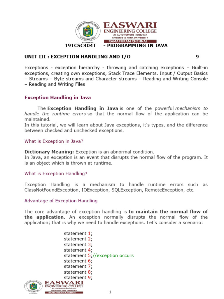 Unit - III | PDF | Class (Computer Programming) | Java (Programming ... Unit - III | PDF | Class (Computer Programming) | Java (Programming ...