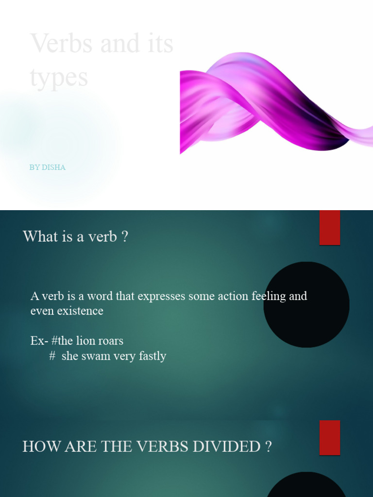Understanding Verbs and Their Types | PDF