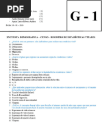 1b. Ejercicio - Historia de Los Censos y Conteos | PDF | Población | México