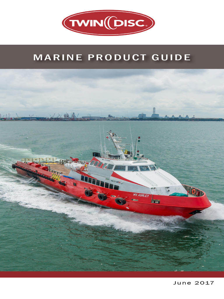 Twin Disc Marine - Product - Guide-2017 | PDF | Propeller | Horsepower
