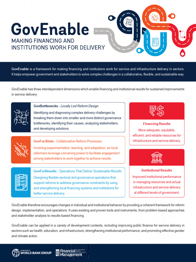 GovEnable Flyer | PDF | Governance
