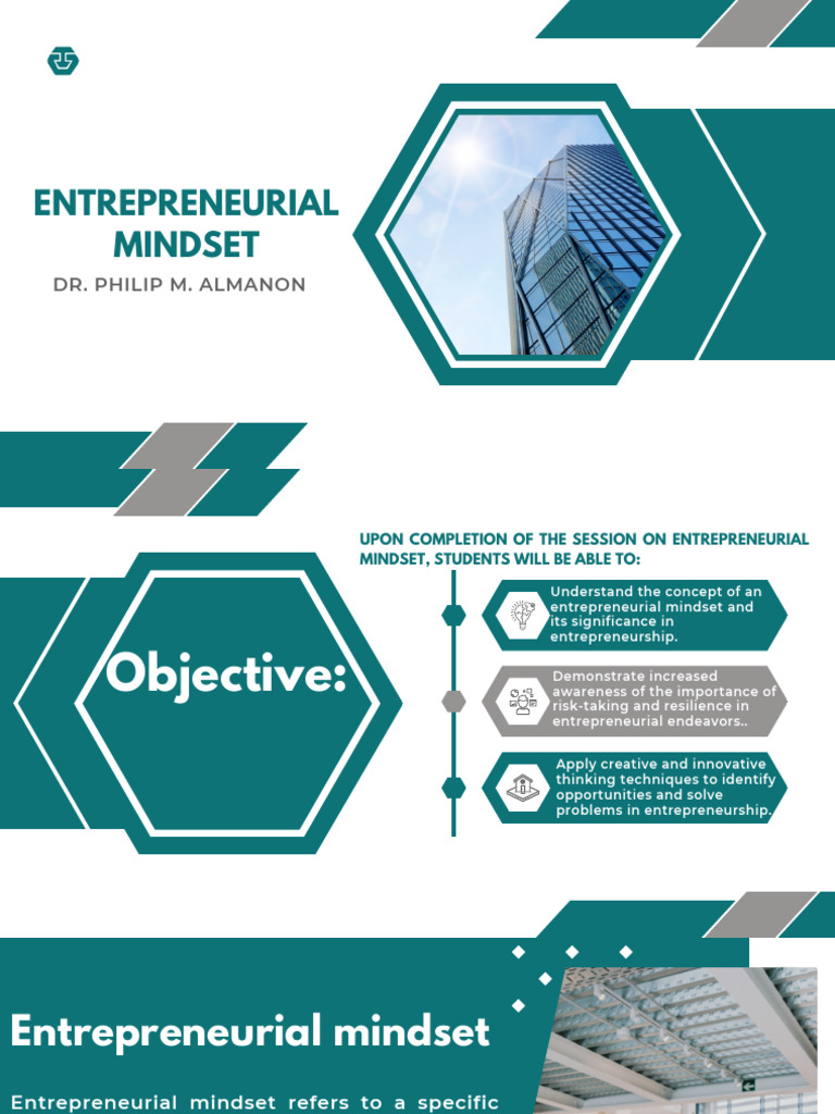 Entrepreneurial Mindset | PDF | Entrepreneurship | Mindset