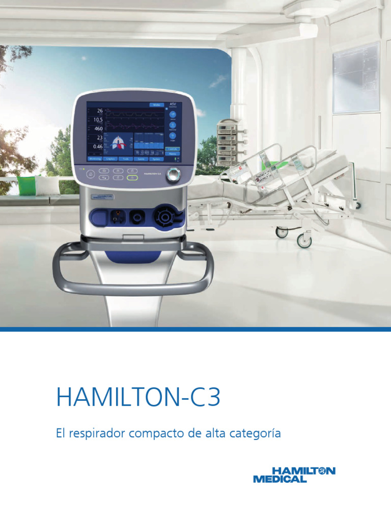 HAMILTON-C3 Brochure Es 689476.03 | PDF | Respiración | Especialidades ...