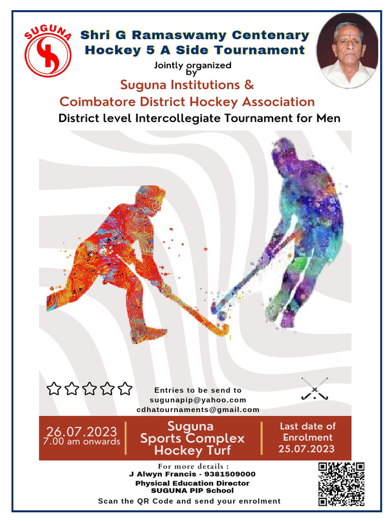 Hockey G RAMASWAMY CENTENARY TROPHY-1 | PDF