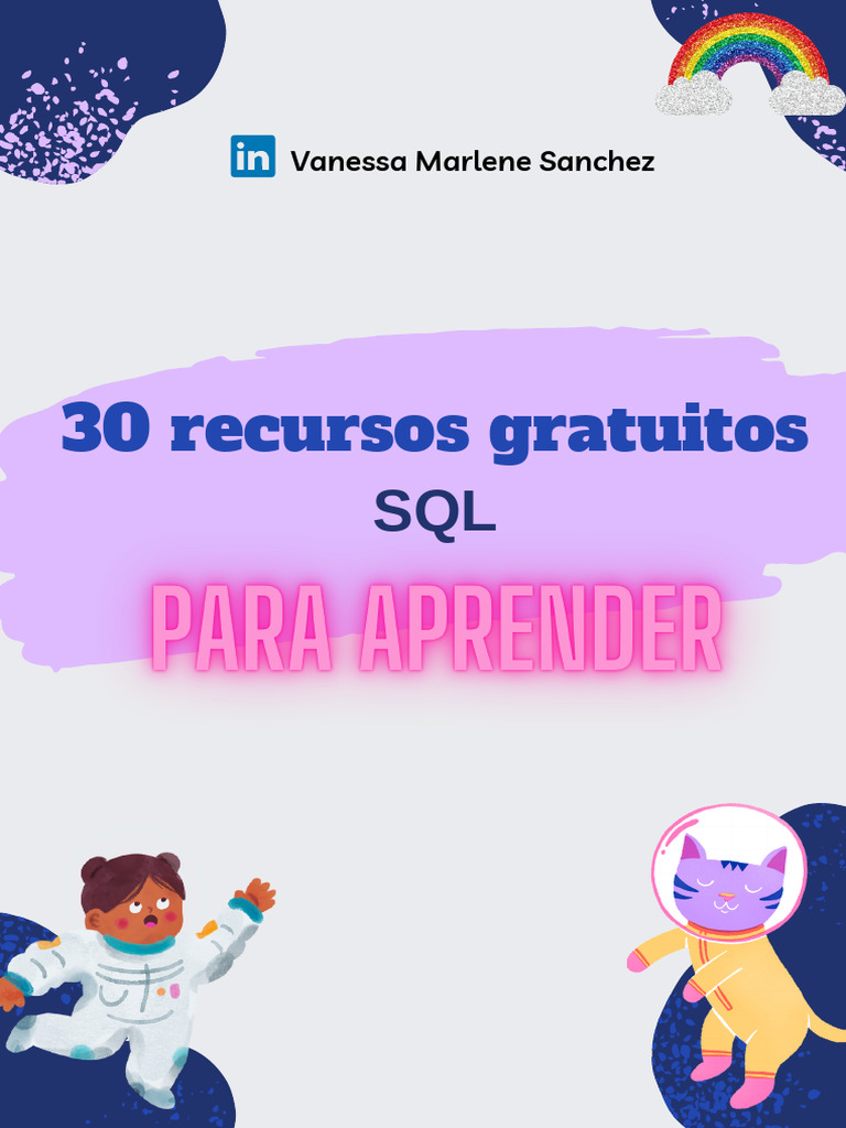 30 Recursos gratuitos SQL | PDF | Bases de datos | Software de gestión de datos