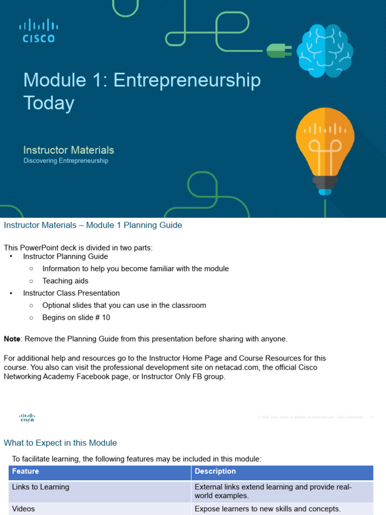 Discovering Entrepreneurship Module 01 | PDF | Entrepreneurship ...