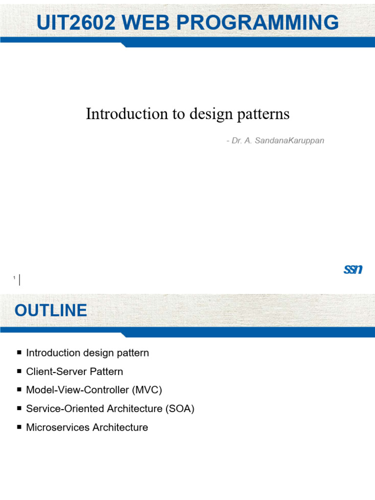 UIT2602 DP | PDF | Model–View–Controller | Client–Server Model