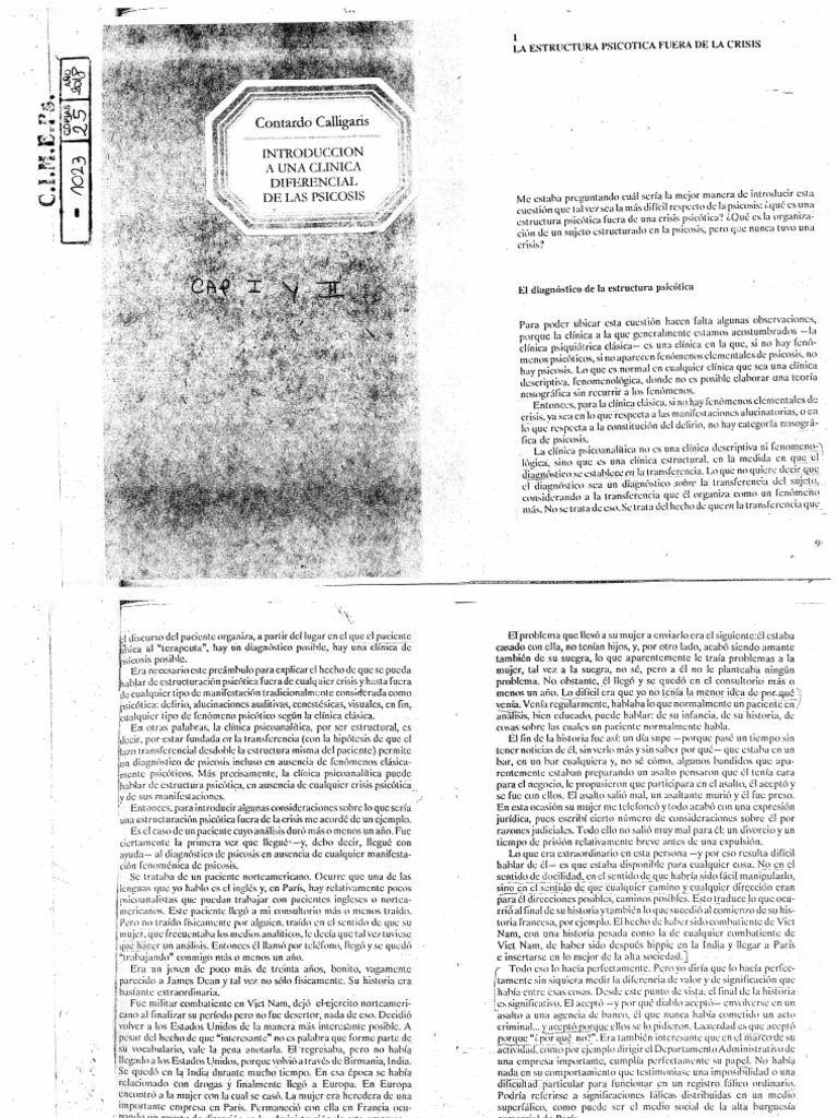 1023Calligaris texto completo | PDF