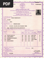 BSC Marksheet | PDF | Bachelor Of Science | Qualifications