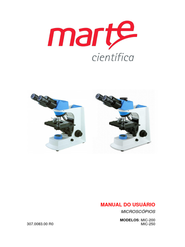 Manual Microscópio | Download grátis PDF | Embalagem e rotulagem