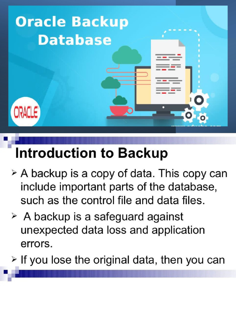Types of Backup | PDF