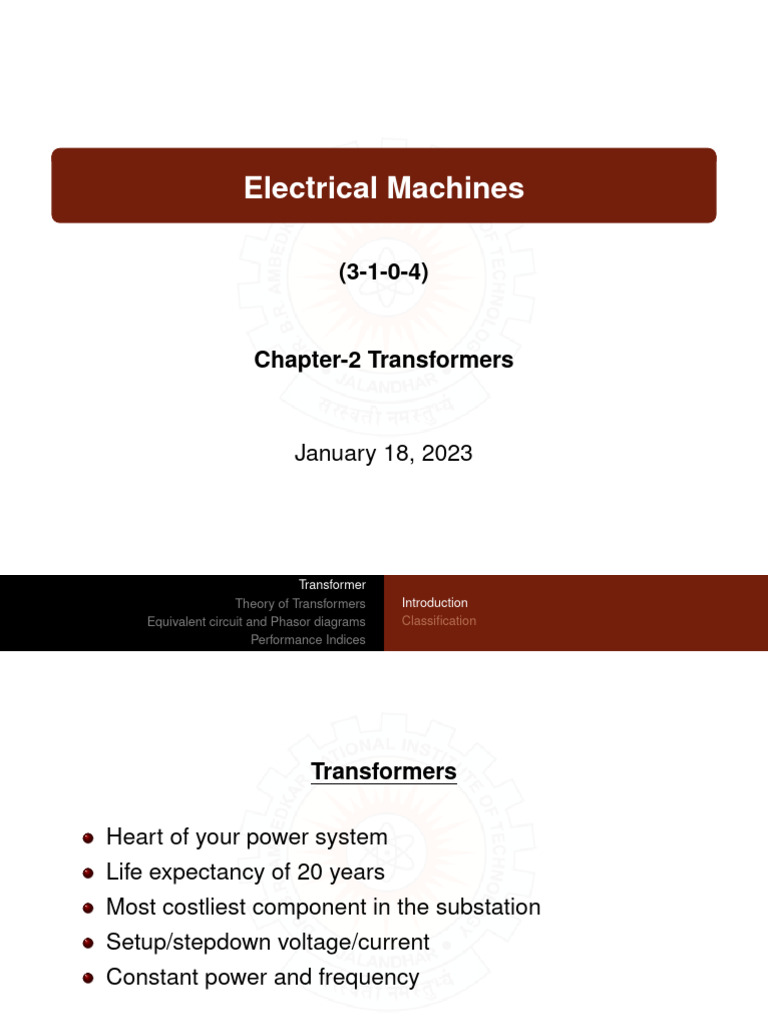 Transformer Pdf Transformer Electrical Network