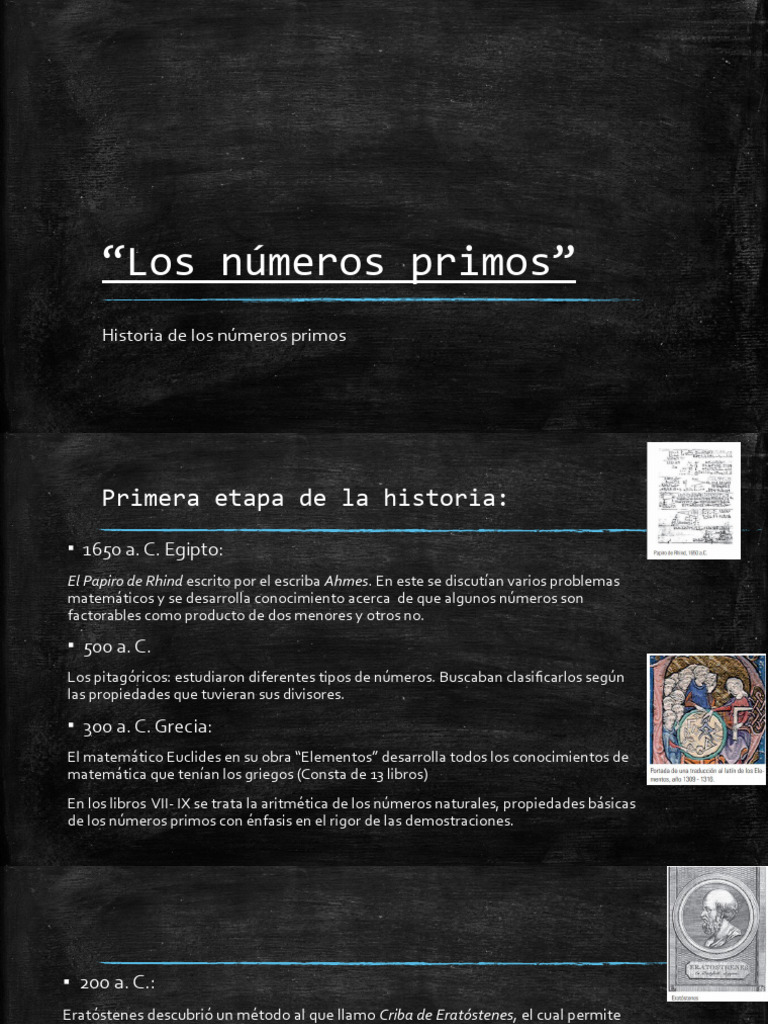 Los números primo- TP6 | PDF | Número primo | Aritmética