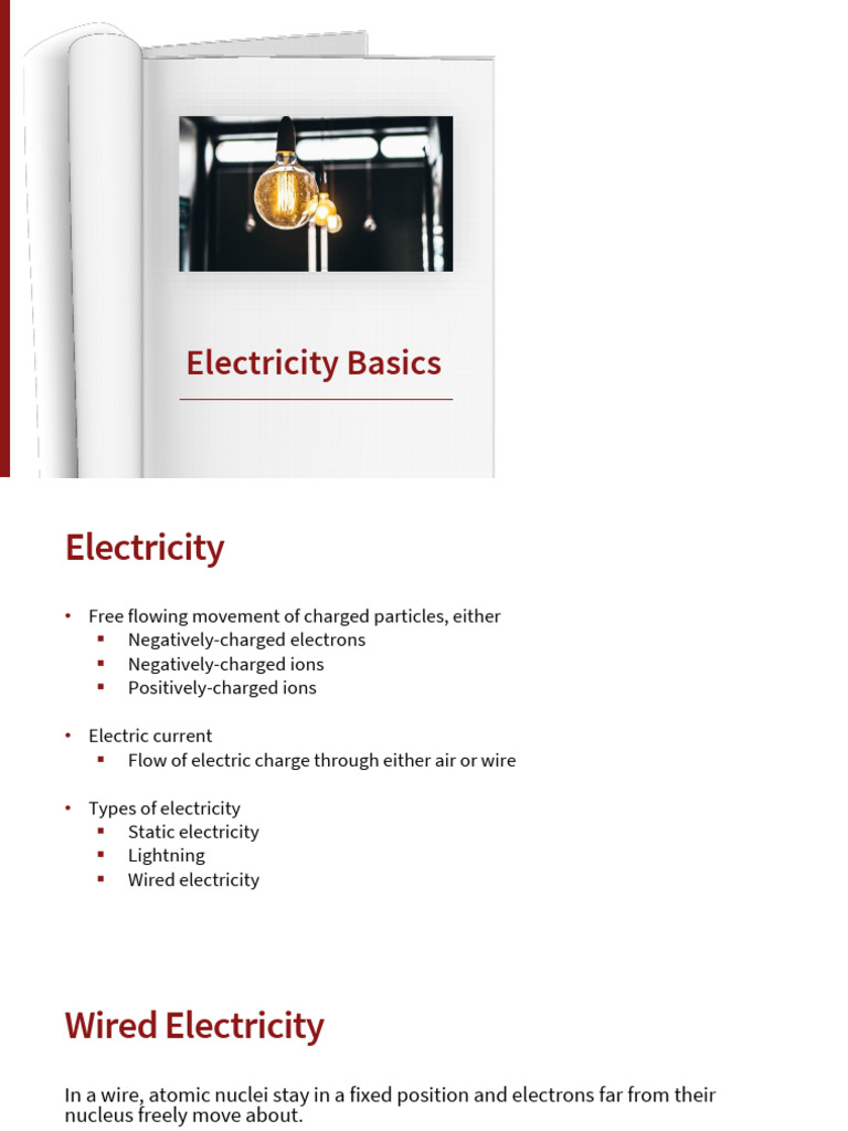 Electricity Basics | PDF | Inductor | Alternating Current