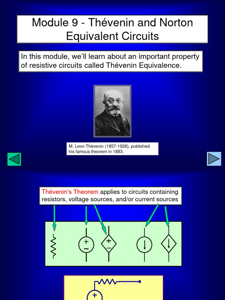 Thev and Norton | PDF | Electrical Network | Electrical Engineering