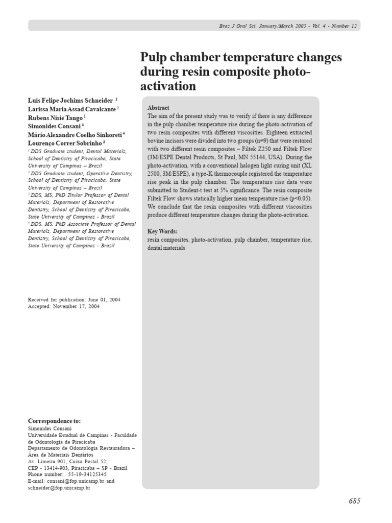 2005 - Revista Fop | PDF | Medical Specialties | Dental Anatomy