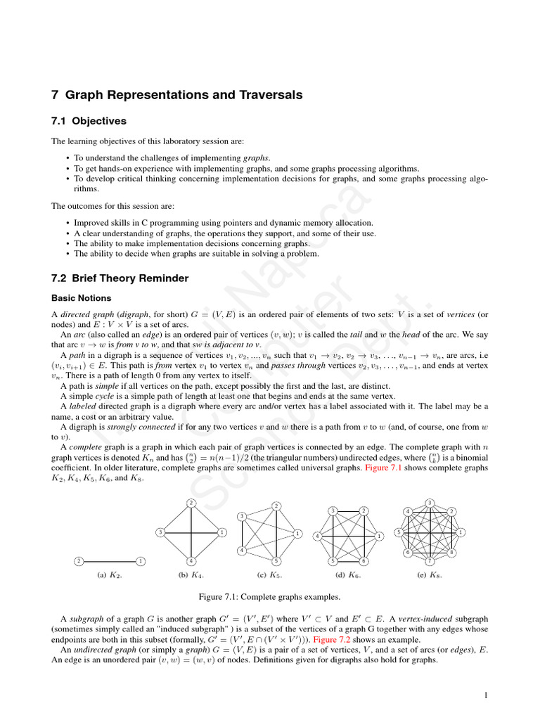 DSA Lab07 | Download Free PDF | Vertex (Graph Theory) | Combinatorics
