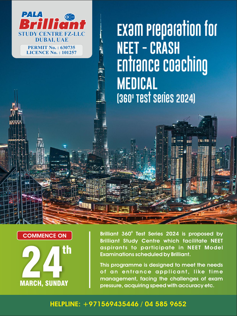 Brilliant 360 Digree Test Series 2024 (Dubai) (3) NEW | PDF