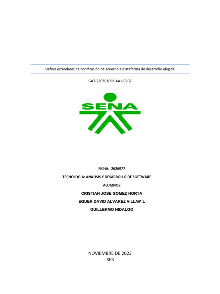 Estándares de Codificación en Java | PDF | Objeto (informática) | Programación