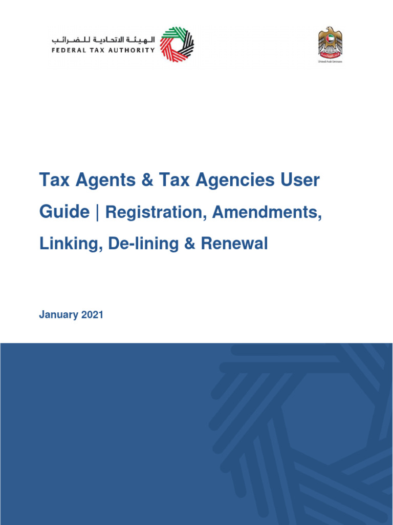 Tax Agents & Agencies Guide: Registration & Renewal | PDF ...