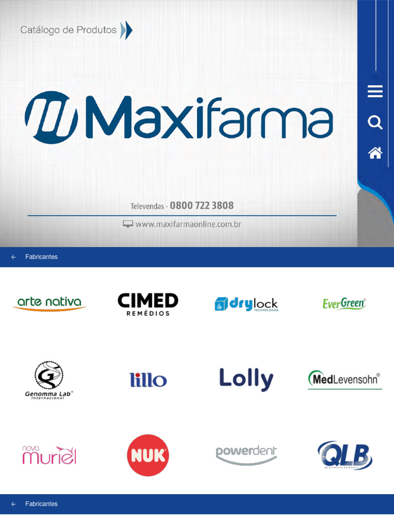 Catalogo Maxifarma Hpc Baixa | PDF