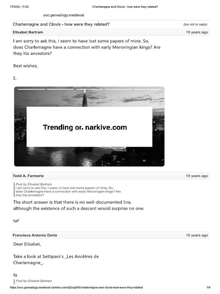 Carlomagmo y Clovis | PDF