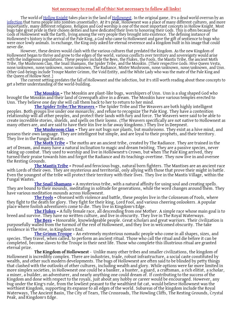 Hollow_Knight_Quick_Players_Guide | PDF | Deities