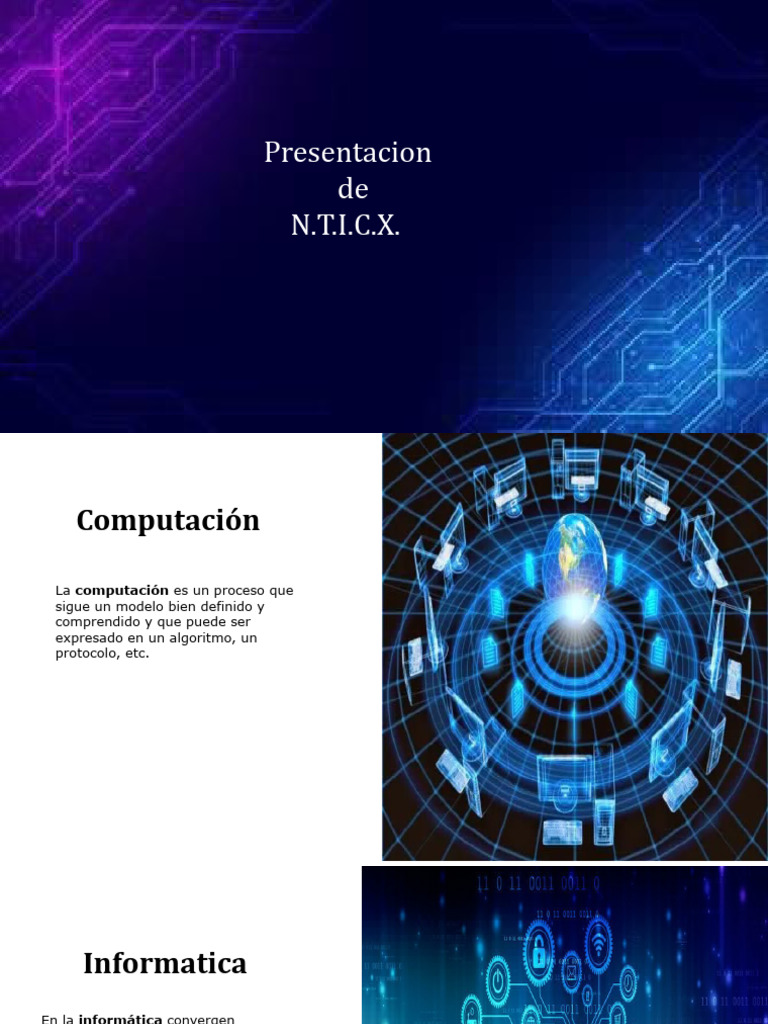 Presentación Nticx | PDF | Hardware de la computadora | Periférico