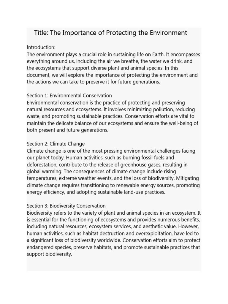 Env Pdf Sustainability Conservation Biology