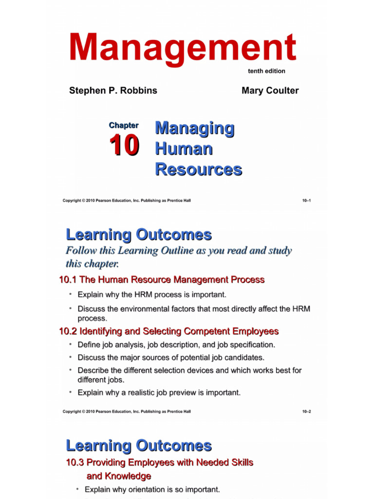 Managing Human Resource | PDF