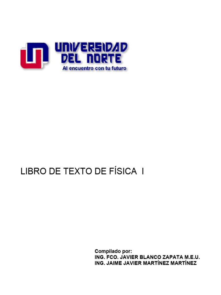 Libro De Fisica I Pdf Física Cantidad