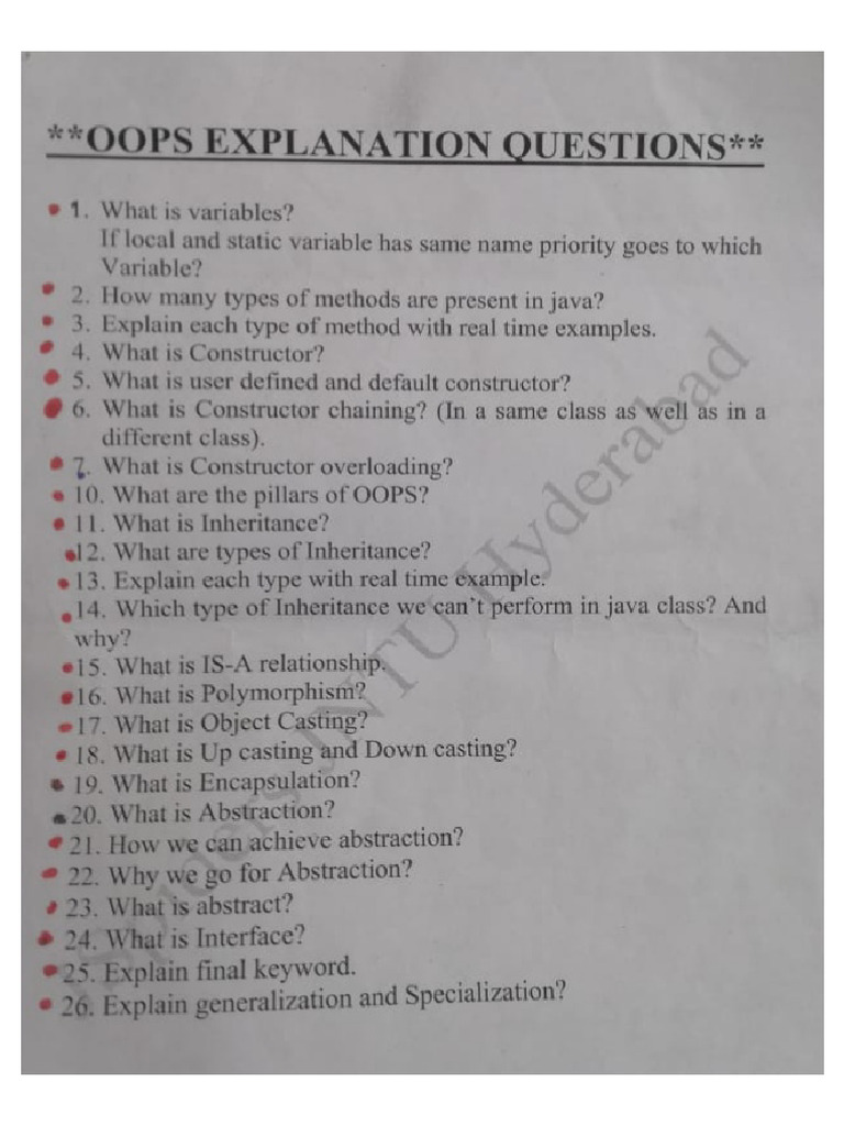 Java Questions and Programs | PDF