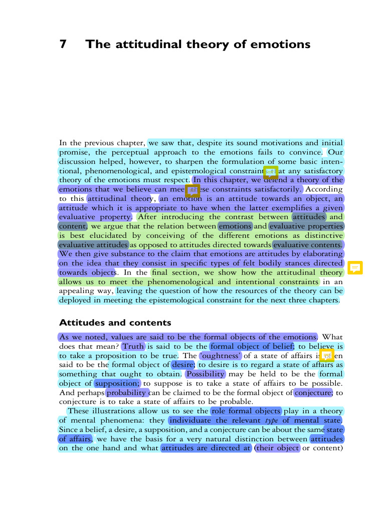 Deonna & Teroni (2012) The Emotions (Capítulo 7) | PDF | Emotions ...