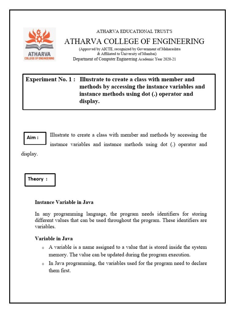 82 - Oopexp1 | PDF | Method (Computer Programming) | Variable (Computer Science)