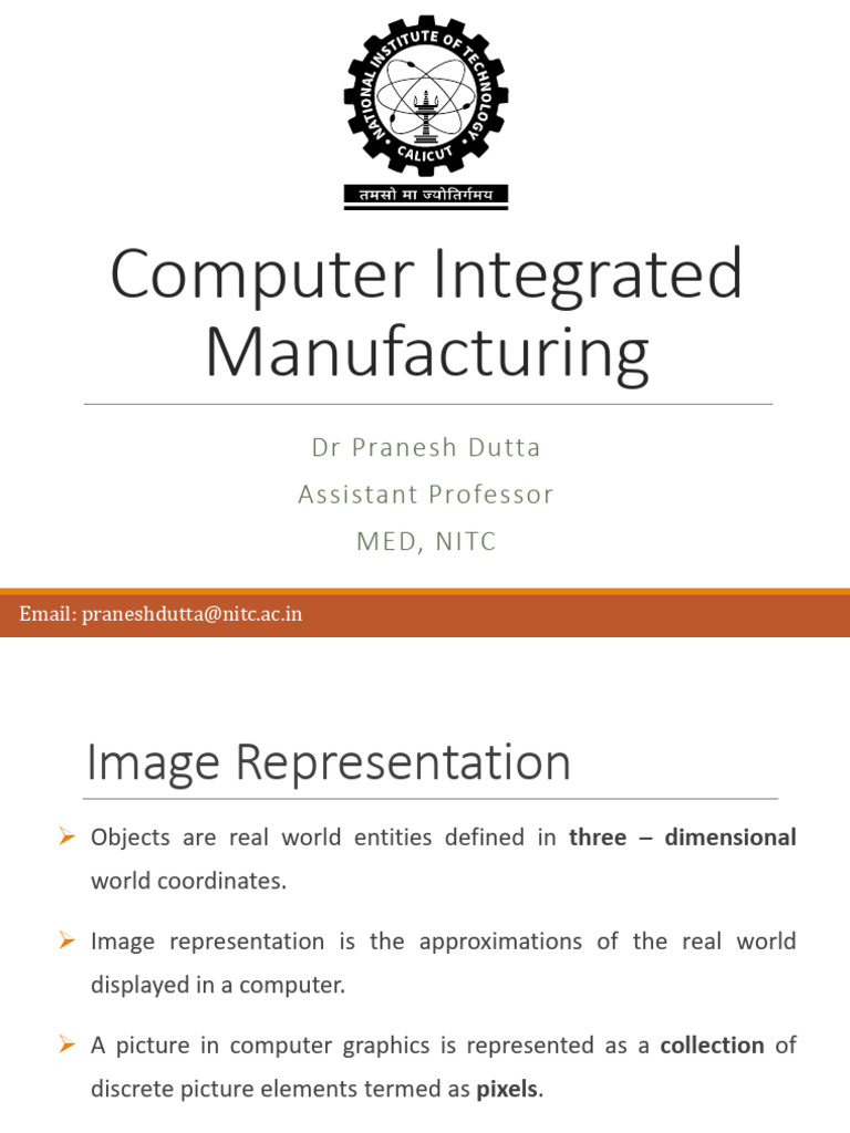 CIM_New | PDF | Line (Geometry) | Computer Graphics