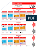 Calendario Escolar UTEQ 2025 | PDF