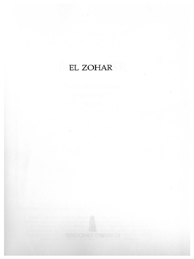 Zohar | PDF | Jacob | Libros del Antiguo Testamento