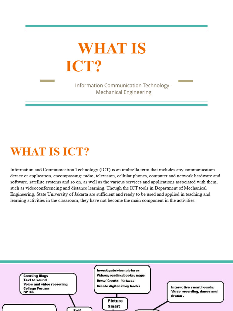 What Is Ict Information Communication Technology - Mechanical ...