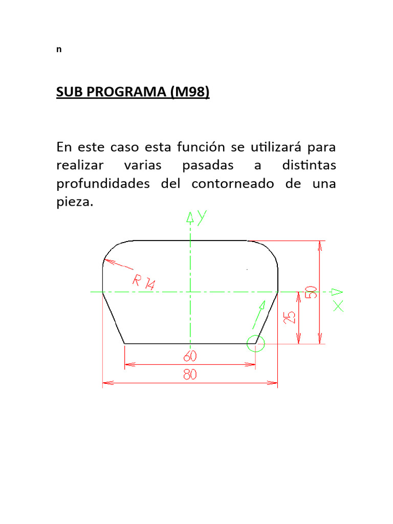 Sub Programa para Centro de Mecanizado | PDF | Tecnología | Informática