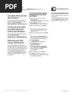 Force Restart Your Microsoft Surface | PDF | Microsoft | Laptop