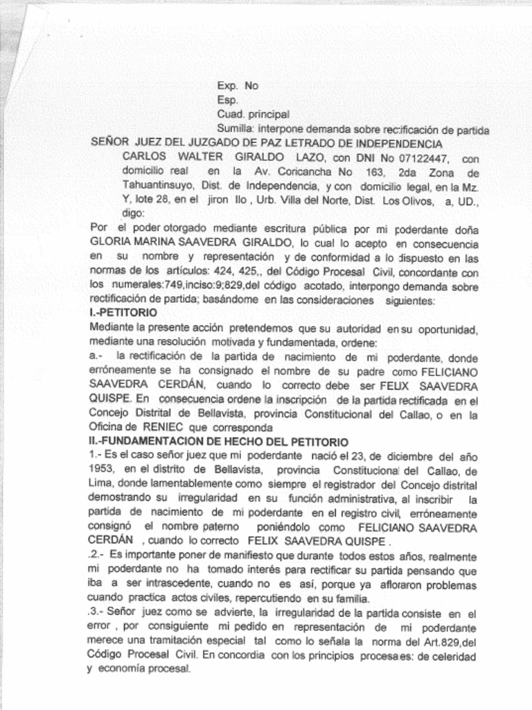 Escrito de Lazo 2 | PDF