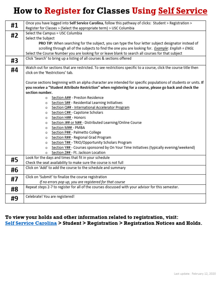 How To Use SSC Schedule Planner | PDF | Computing