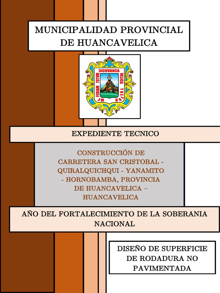 Diseño de Estructura - Afirmado | PDF | La carretera | Ingeniero civil
