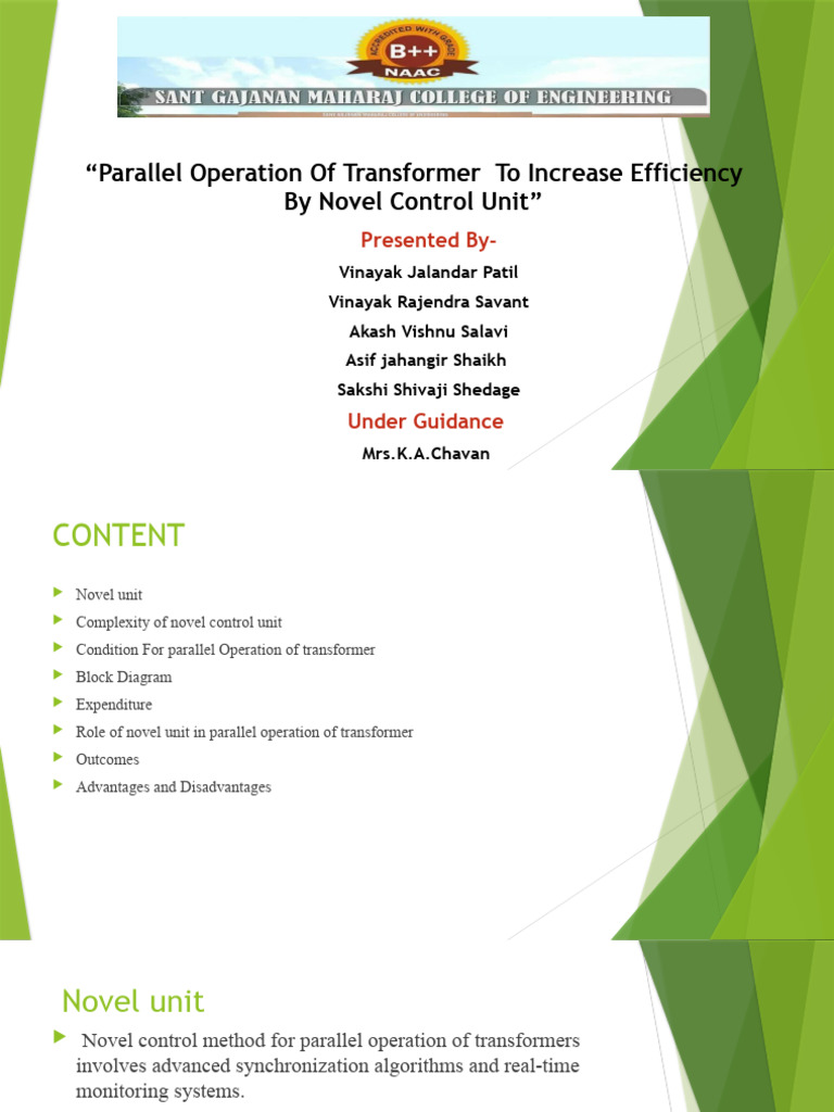 Automatic Load Sharing | PDF | Transformer | Reliability Engineering