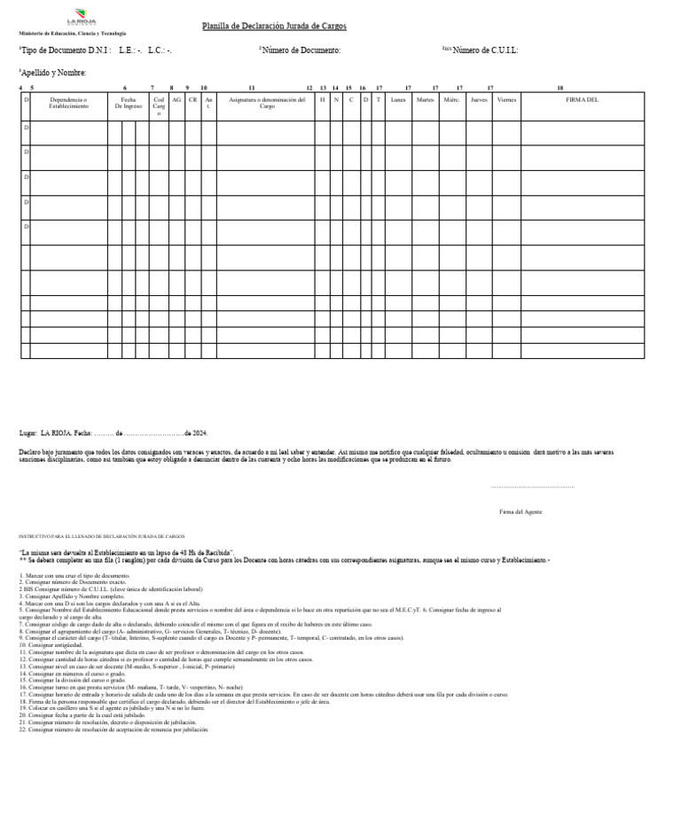 F2 Actualizado - Nuevo Formato | PDF | Maestros