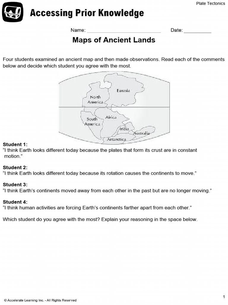 Plate Tectonics: Student Perspectives | PDF | Social Science | Science ...