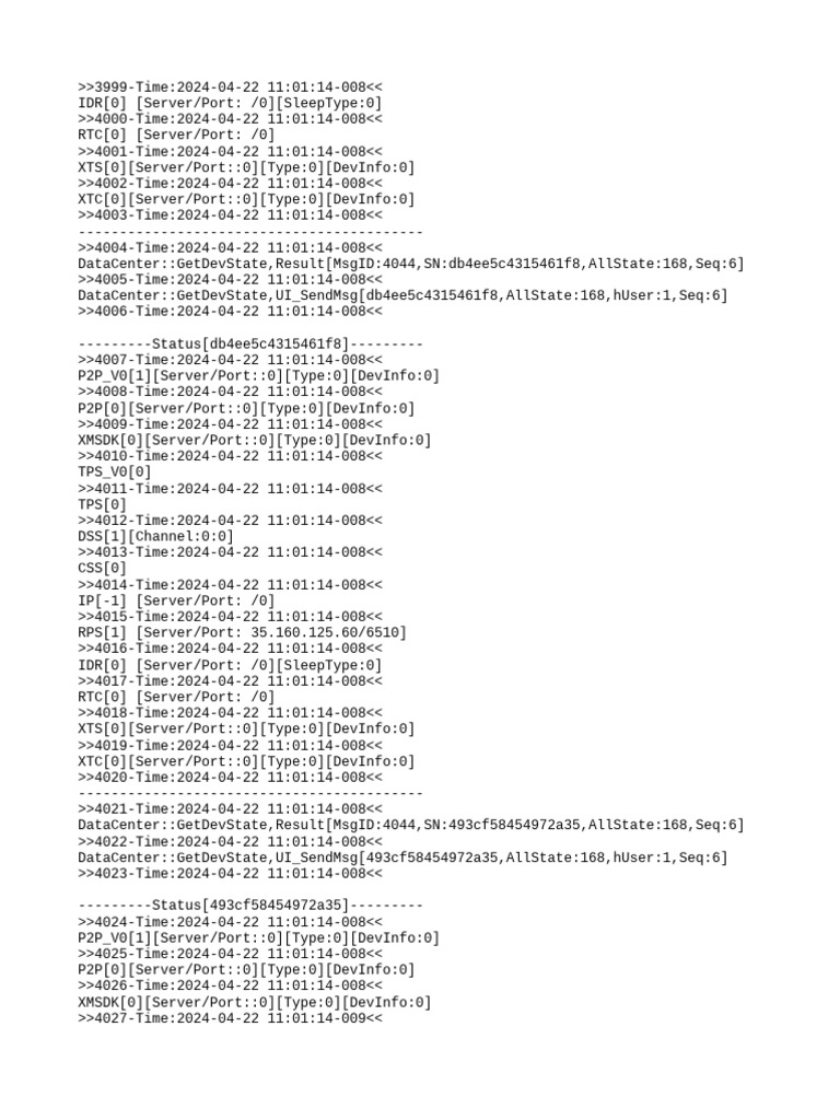 Log | PDF | Computers | Technology & Engineering
