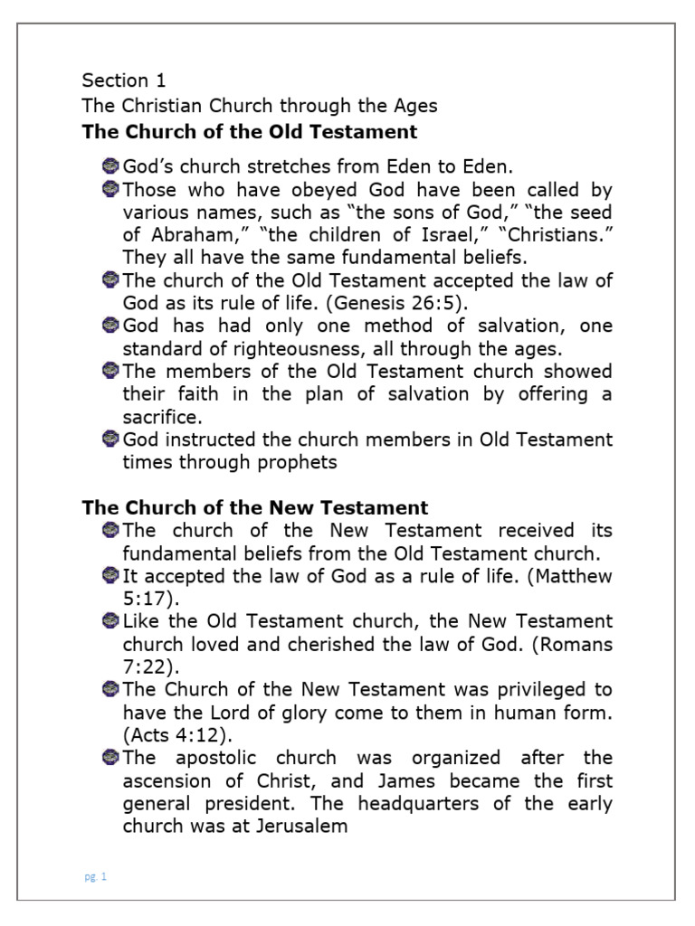 Church Heritage Summarised 100 1 Pdf Christian Church