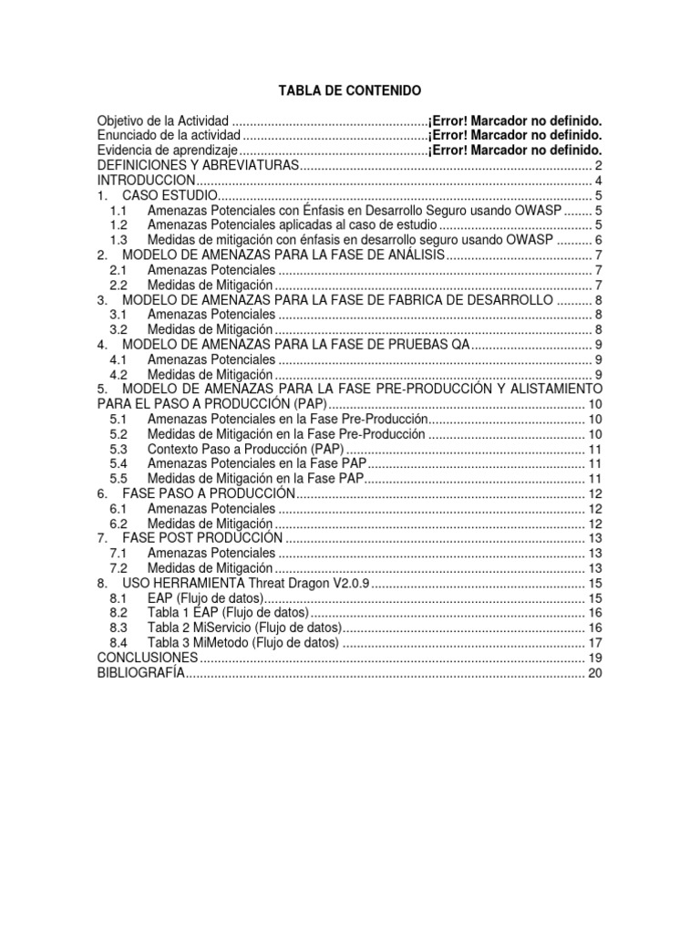 Modelo de Amenazas | PDF | Software | Ingeniería de software