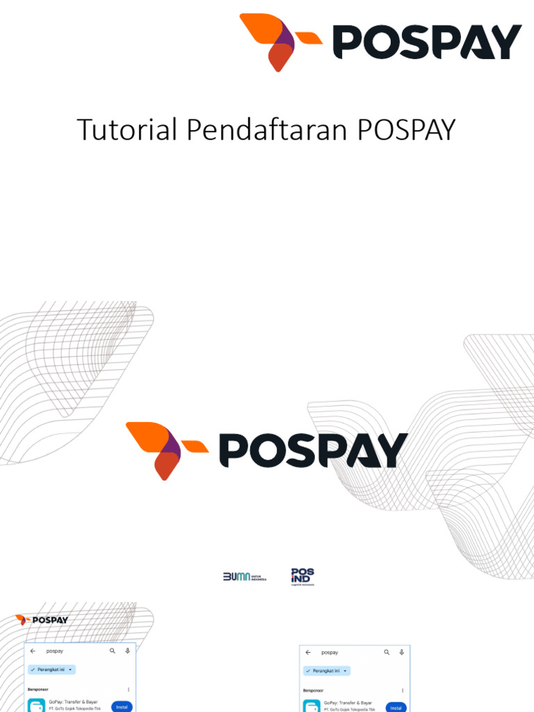 Tutorial Pendaftaran POSPAY | PDF